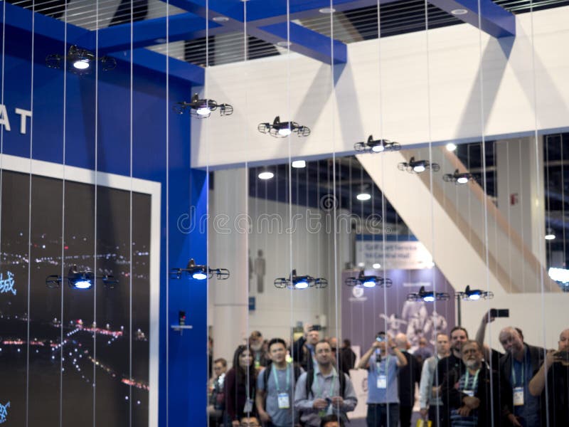 Synchronized Control of Multiple Drones at the Consumer Electronic Show ...