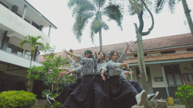 Synchronized Dance Performance Outdoors Stock Video - Video of ...