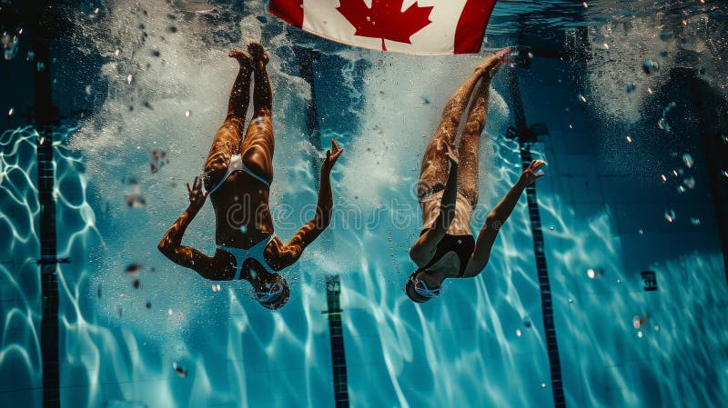 Synchronized Diving: Female Athletes in Perfect Harmony from 3m ...