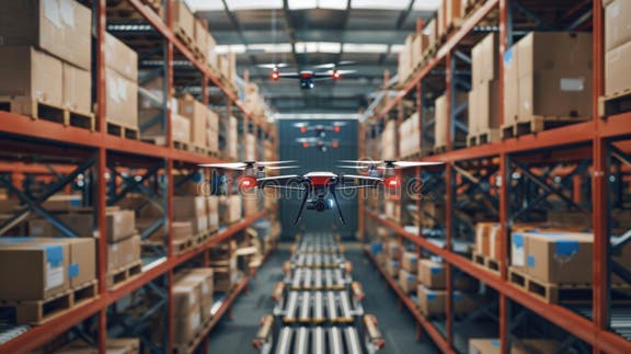 Synchronized Drone Inventory in Warehouse for Efficient Stock ...