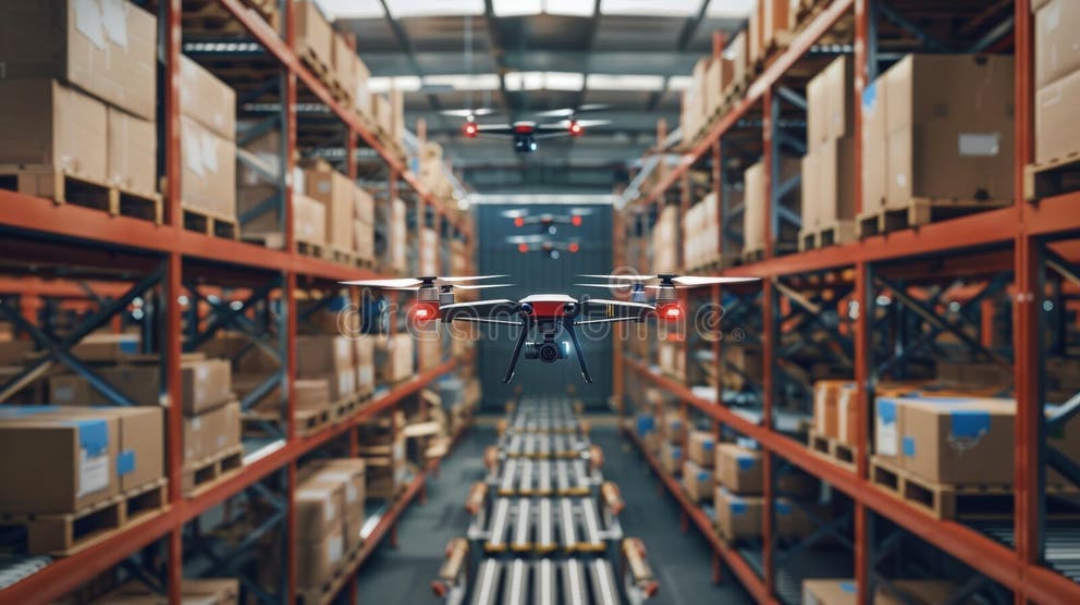 Synchronized Drone Inventory in Warehouse for Efficient Stock ...
