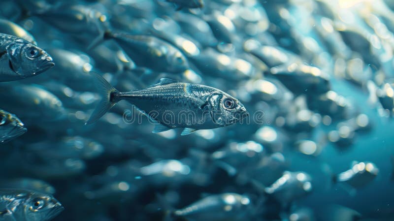 Synchronized Fish School Movement Reflecting Smart Device Ecosystem ...