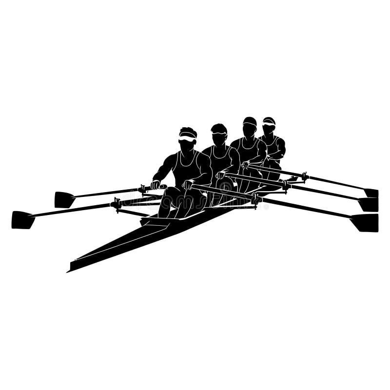 Rowing Crew Clipart