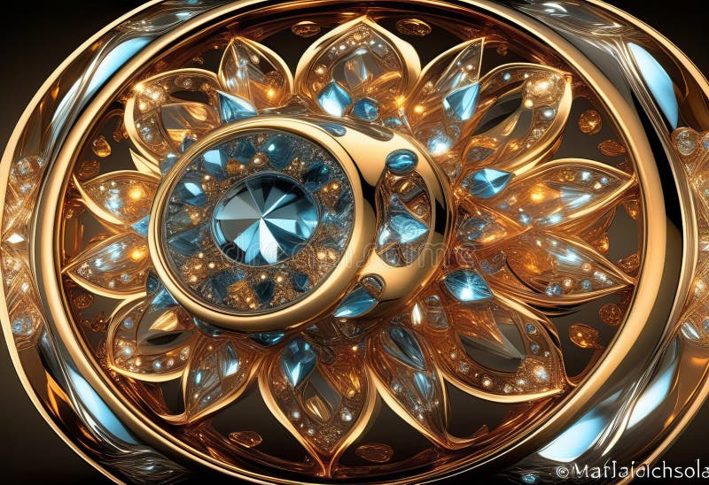 A Synchronized Spectacle of Intricate Design and Enigmatic Eyes Stock ...