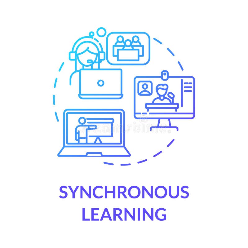 Synchronous Learning Stock Illustrations – 231 Synchronous Learning ...
