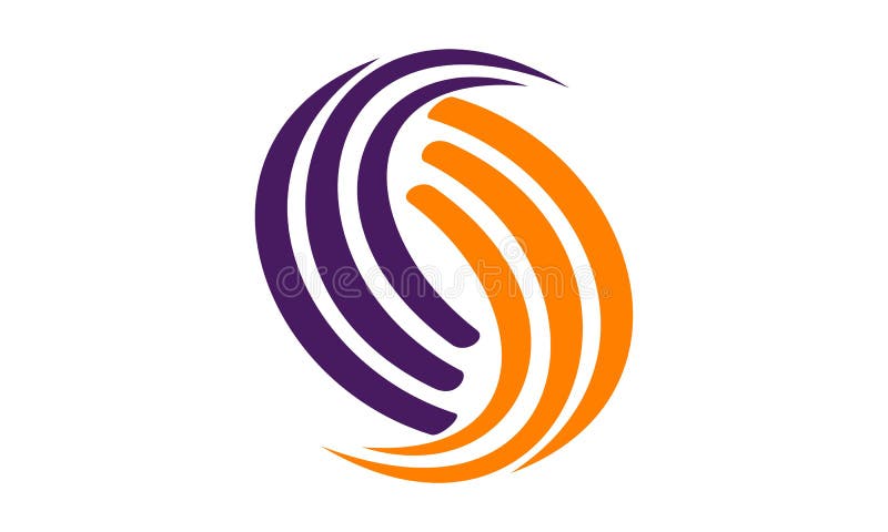 Synergie Logo Initial U illustration de vecteur. Illustration du ...