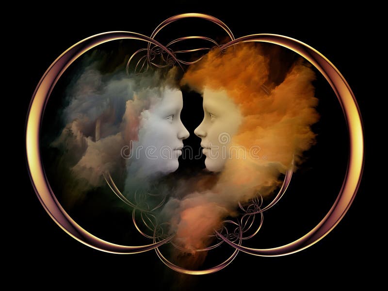 Synergien der Einheit stock abbildung. Illustration von mädchen - 42921355