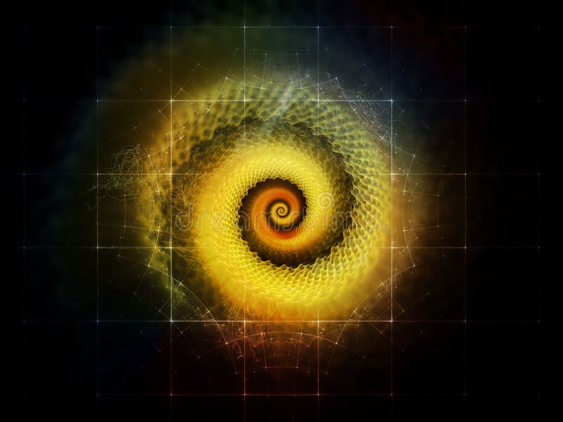 Synergien von Gitterlinien stock abbildung. Illustration von mathe ...