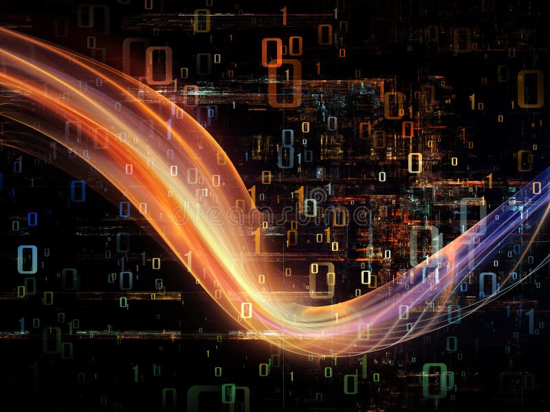 Synergien von Symbolen stock abbildung. Illustration von dynamisch ...