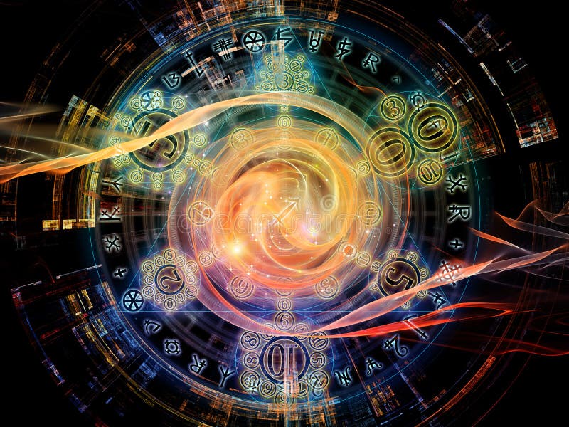 Synergies De La Signification Symbolique Illustration Stock ...