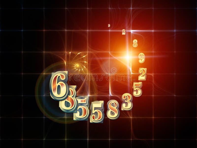 Synergies of Geometry stock illustration. Illustration of consciousness ...