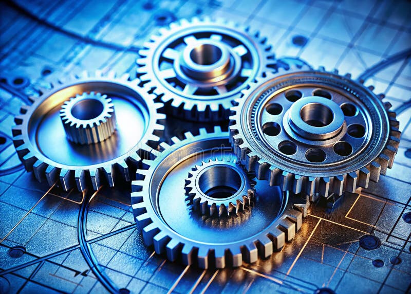 Complex Engineering Blueprint Stock Illustrations – 3,051 Complex ...