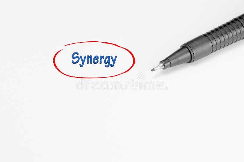Synergy - Business Concept stock image. Image of communication - 71182371