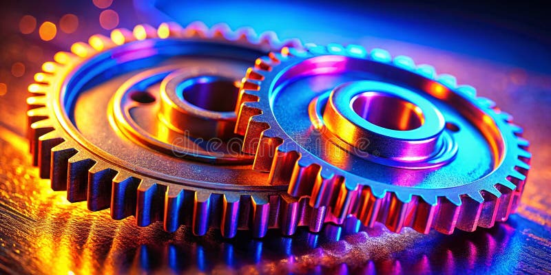 Synergy and Collaboration a Powerful Visual of Interlocking Gears ...