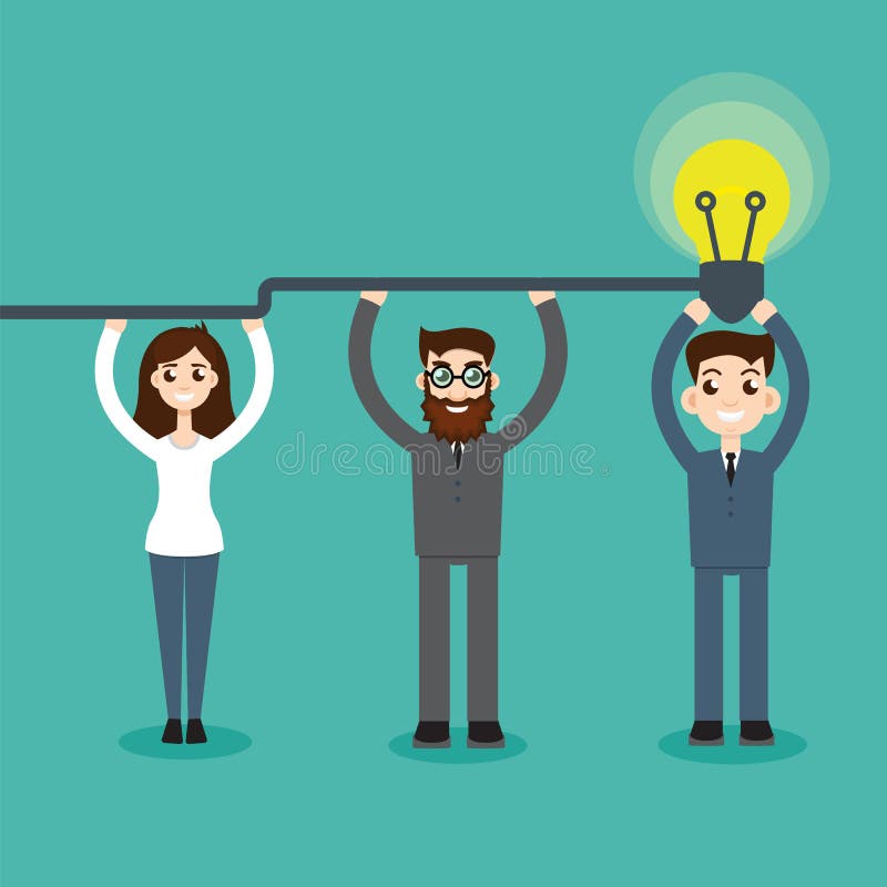 Synergy Concept In Word Tag Cloud Stock Illustration - Illustration of ...