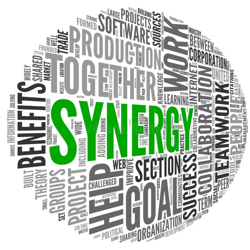 Synergy Gears - Teamwork in Action Stock Illustration - Illustration of ...