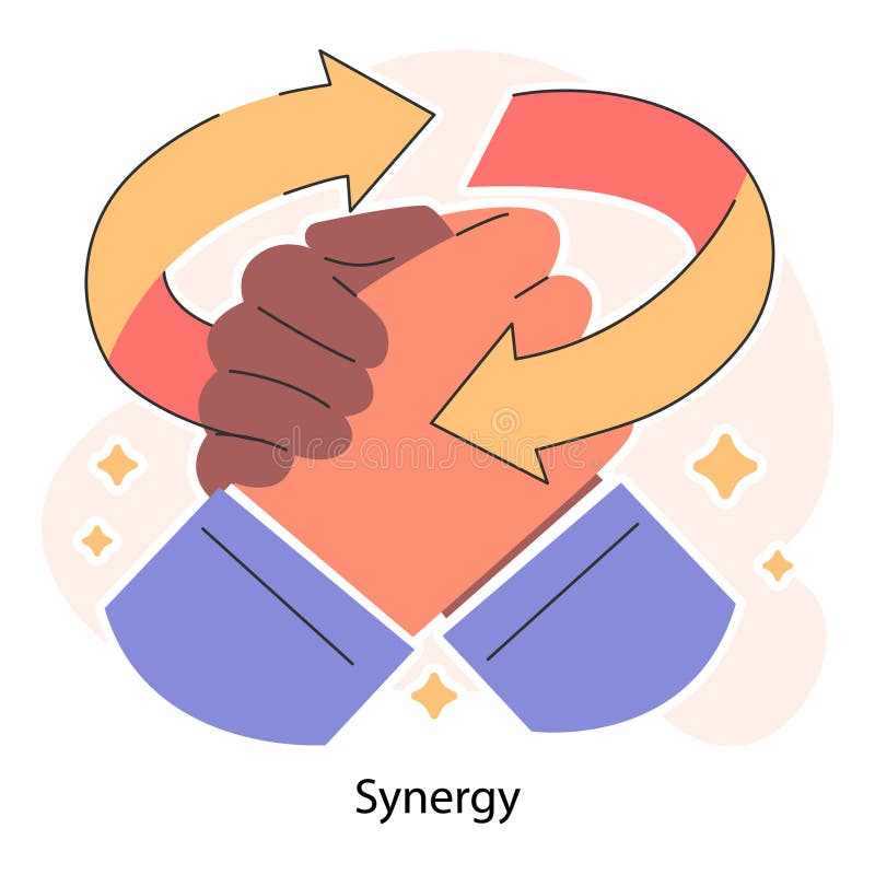 Productive Handshake Stock Illustrations – 104 Productive Handshake ...