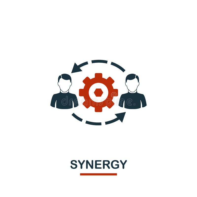 Synergy Icon from Teamwork Collection. Simple Line Element Synergy ...