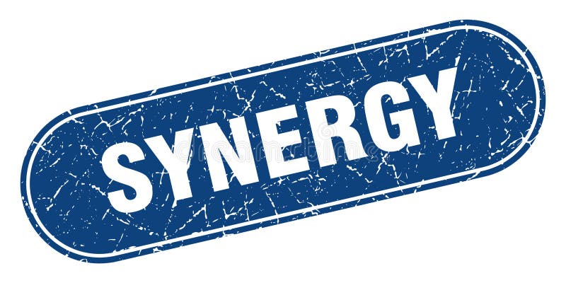 Synergy Sign. Synergy Grunge Stamp Stock Vector - Illustration of ...