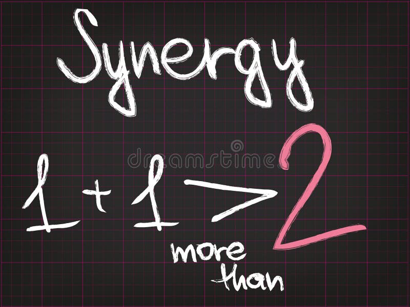 Synergy stock vector. Illustration of motivation, event - 36121522