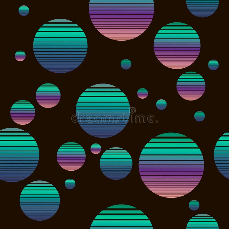 Synth Wave Pattern Stock Illustrations – 961 Synth Wave Pattern Stock ...