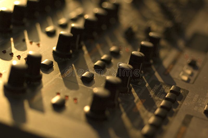 Synthesizer. DJ Control Panel. Management of Music Stock Photo - Image ... Synthesizer. DJ Control Panel. Management of Music Stock Photo - Image ...