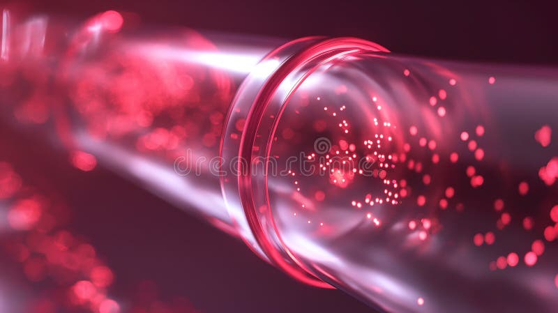 Synthetic Blood with Nano-sized Particles Flows through a Transparent ...