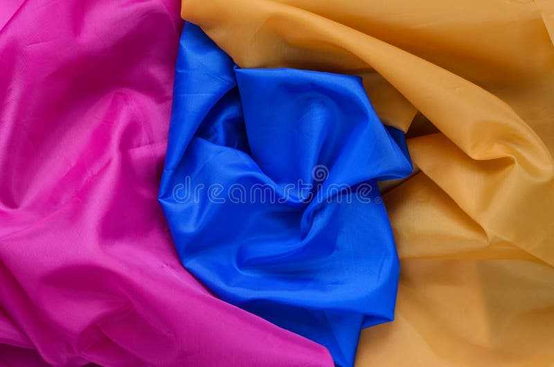Synthetic Fabric Background Stock Photo - Image of crease, fabric ...