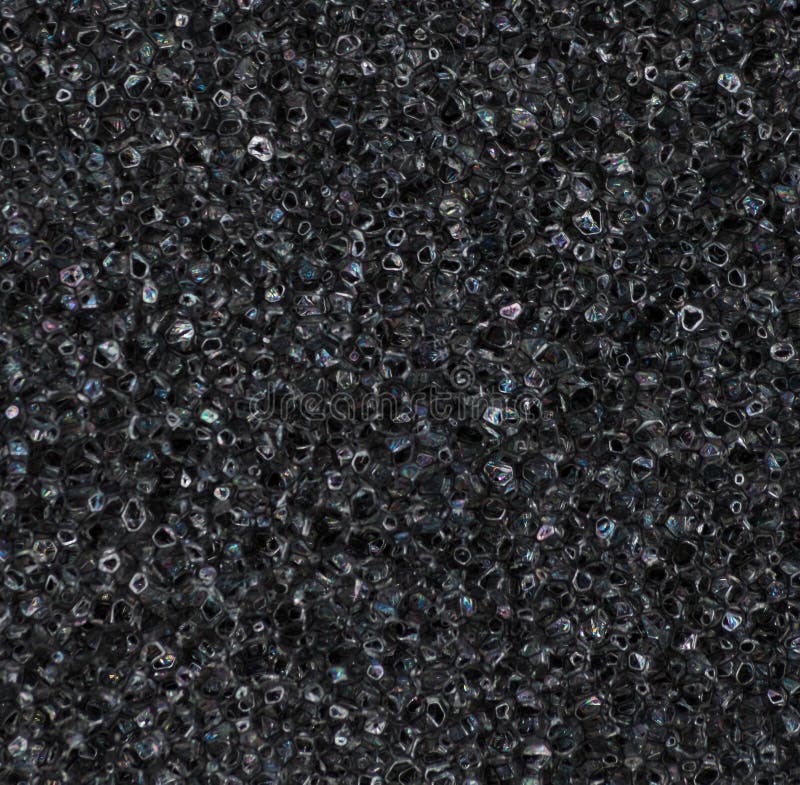Synthetic Grey Sponge Texture Stock Image - Image of porous, abstract ...