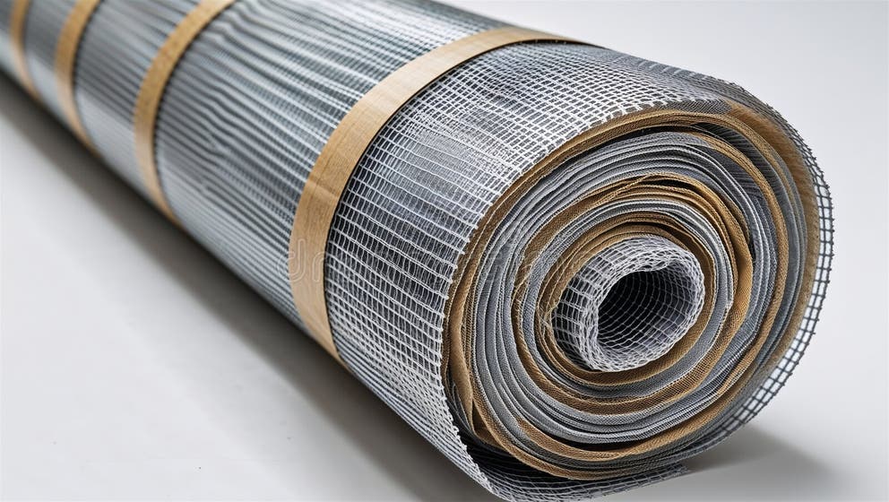 Synthetic Gutter Insert Mesh Roll Tightly Bundled, No Print or Labels ...