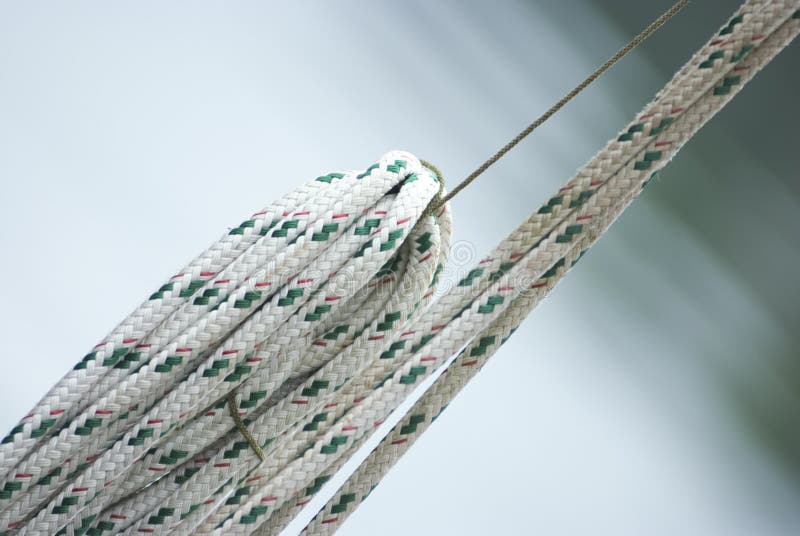Synthetic rope stock image. Image of equipment, water - 16451733
