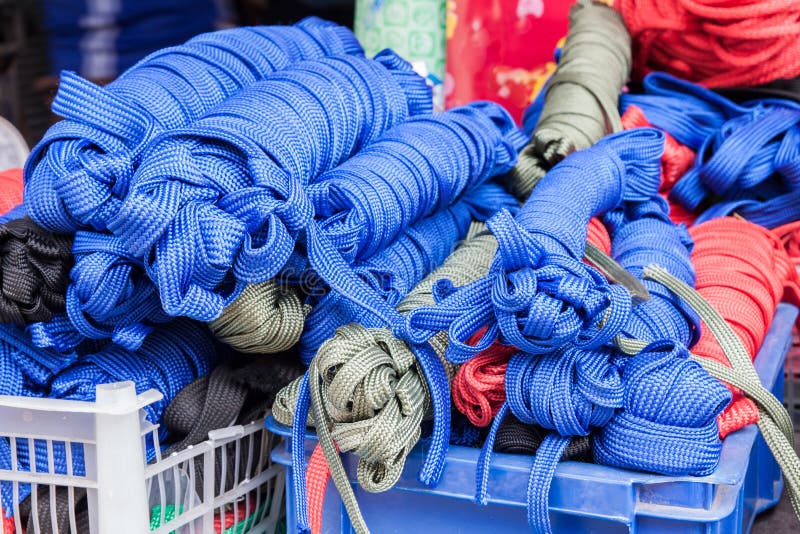 Synthetic rope stock image. Image of textile, rope, pattern - 38452419