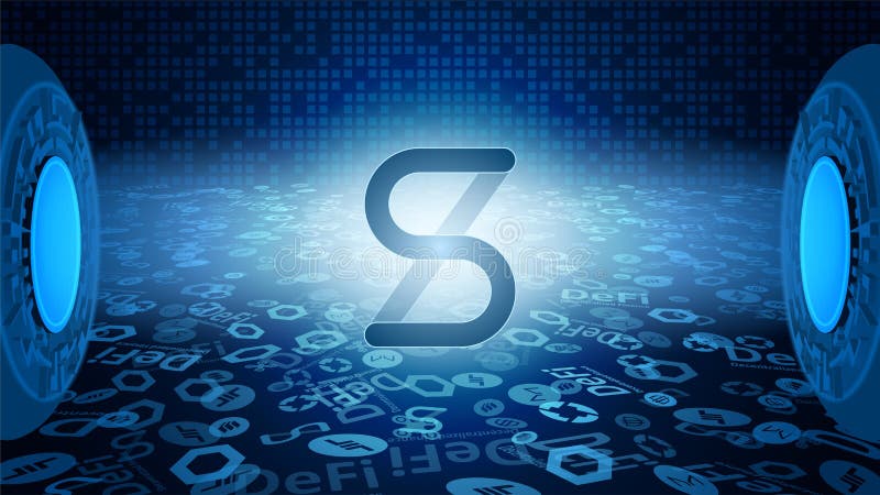 Synthetix SNX Cryptocurrency. Coin Growth Chart on the Exchange, Chart ...