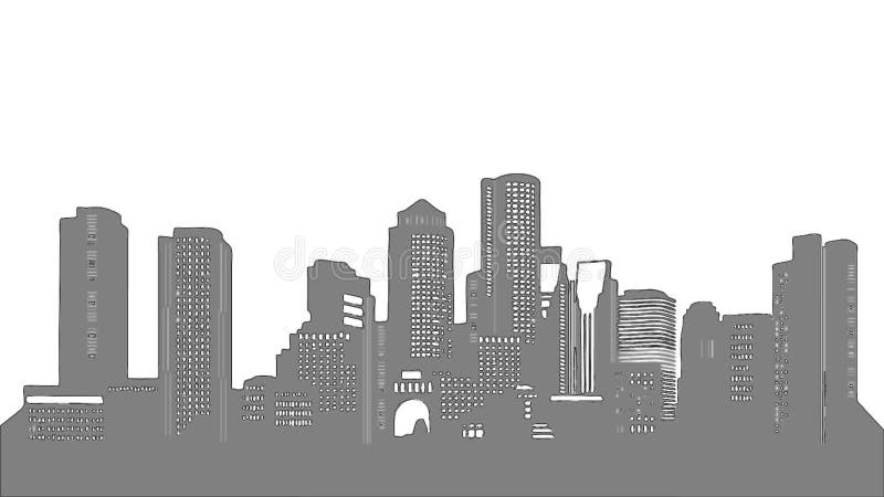 Synthwave City Against Pink Moon, Beautiful Loopable Background ...