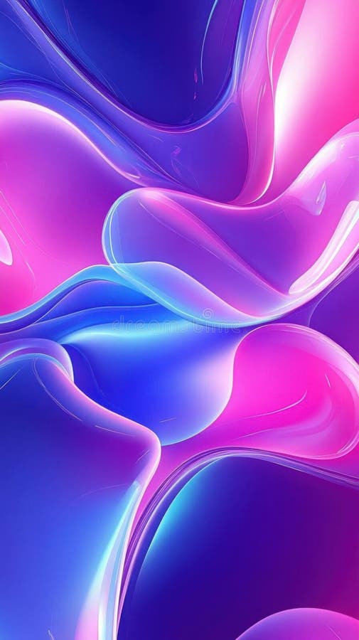 Synthwave Cityscape. Smooth Gradient Retrowave Colors Wallpaper with ...