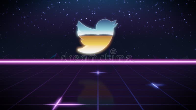 Neon Twitter Stock Illustrations – 124 Neon Twitter Stock Illustrations ...
