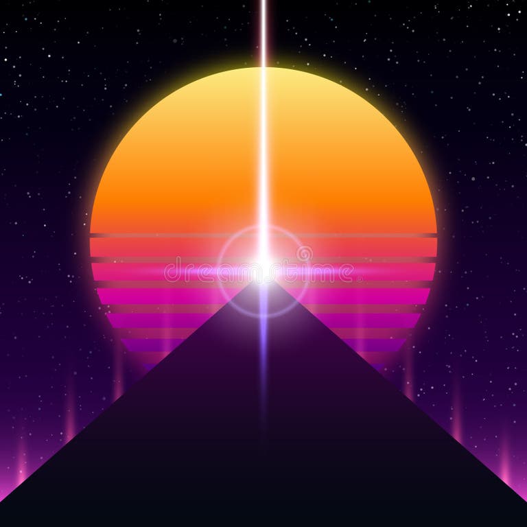 Sun Synthwave Stock Illustrations – 6,807 Sun Synthwave Stock ...
