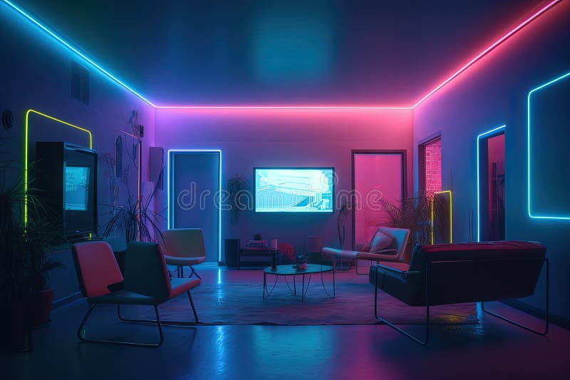 352 Cyberpunk Room Interior Stock Photos - Free & Royalty-Free Stock ...