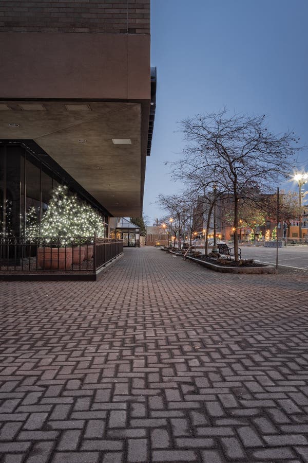 Night View at Clinton Square Editorial Image - Image of historic, clock ...
