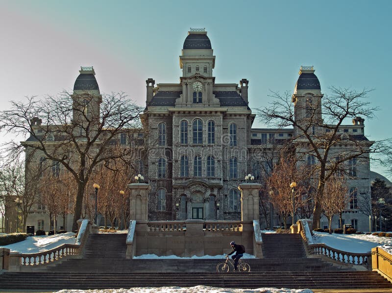 Syracuse University Hall Of Languages Stock Image - Image: 12676331
