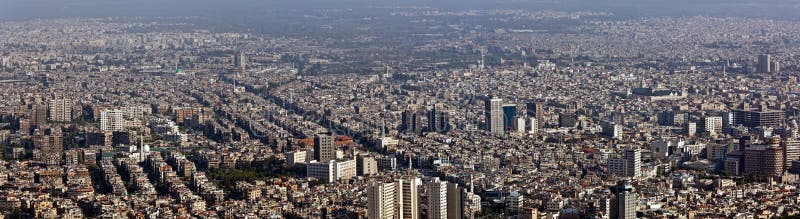 Syrië - Damascus stock foto. Image of azië, blok, ligplaats - 12146118
