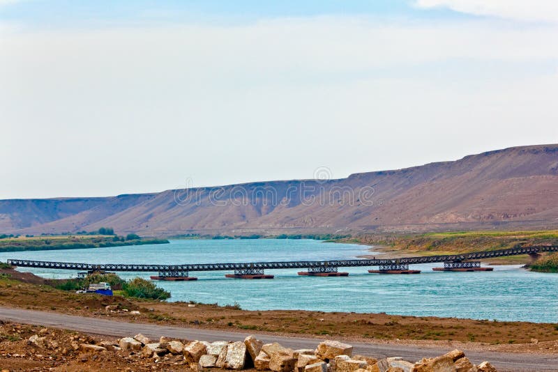 Halabiya Op De Rivier Van Eufraat Stock Foto - Image of buiten ...