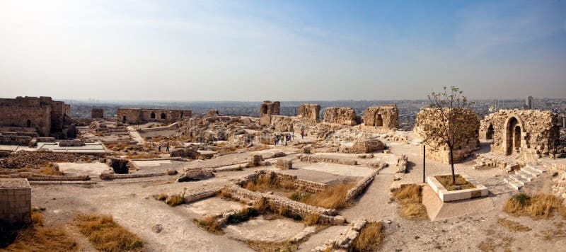 Syria - Aleppo stock photo. Image of horizon, east, panorama - 12098118