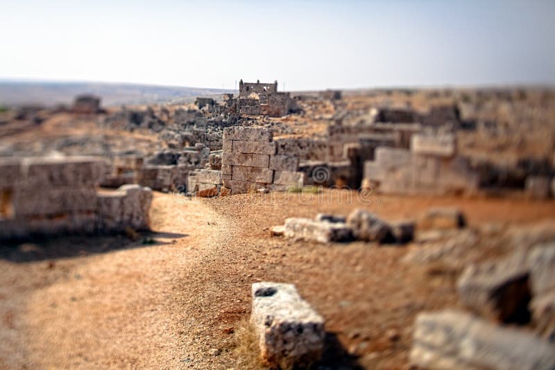 Syria - the Dead Cities stock image. Image of mediterranean - 12032661