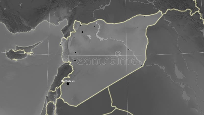 Syria Grayscale Composition Borders Stock Illustrations – 2 Syria ...