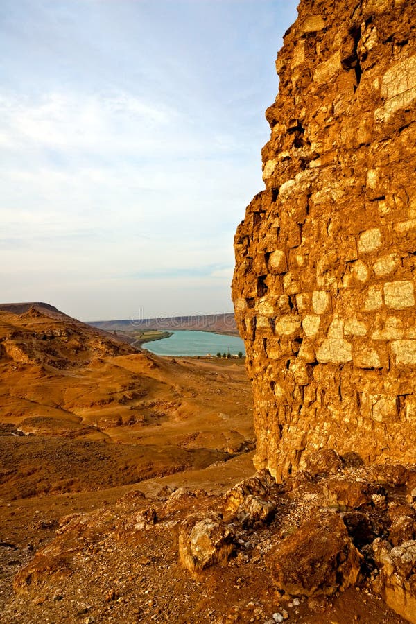 Syria - Halabia, Town of Zenobia Stock Photo - Image of civilization ...