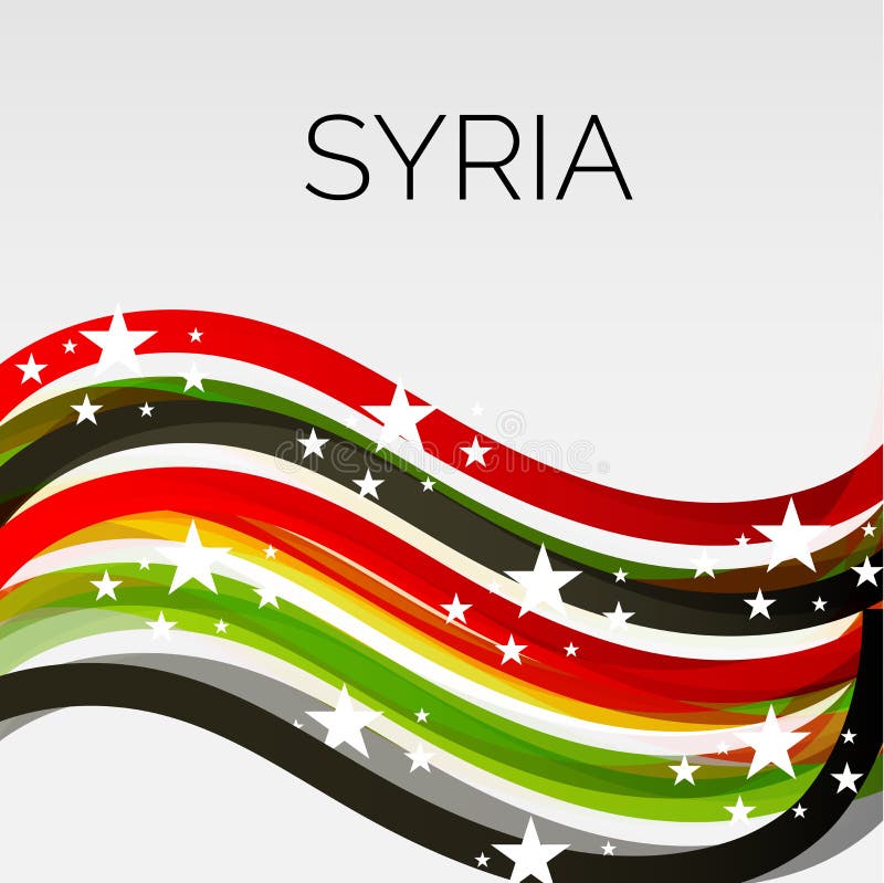Syria Independence Day. stock illustration. Illustration of happy ...