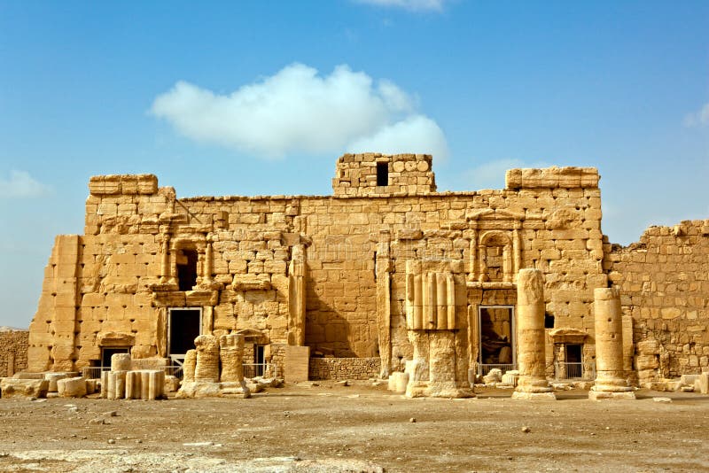 Syria - Palmyra (Tadmor) stock image. Image of period - 12145733