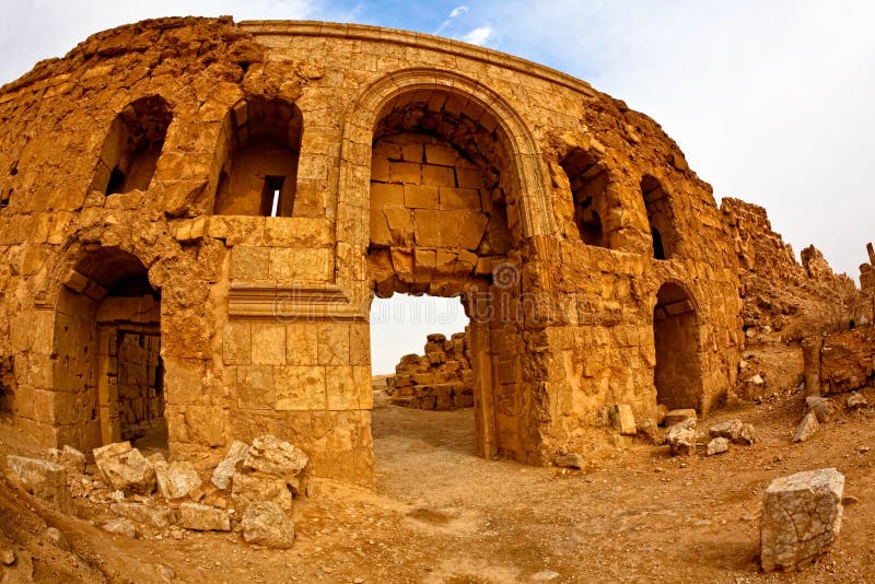 Syria - Rasafa stock image. Image of entrance, architectural - 12107459