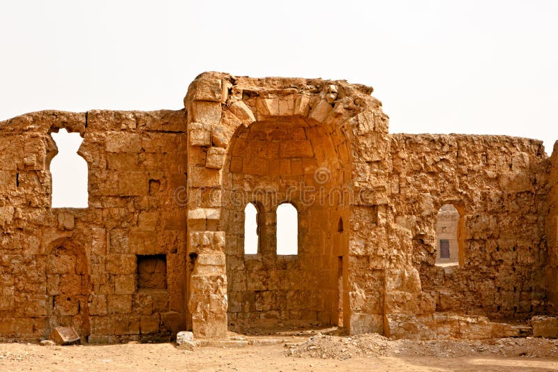 Syria - Rasafa stock image. Image of orient, roman, period - 12107885